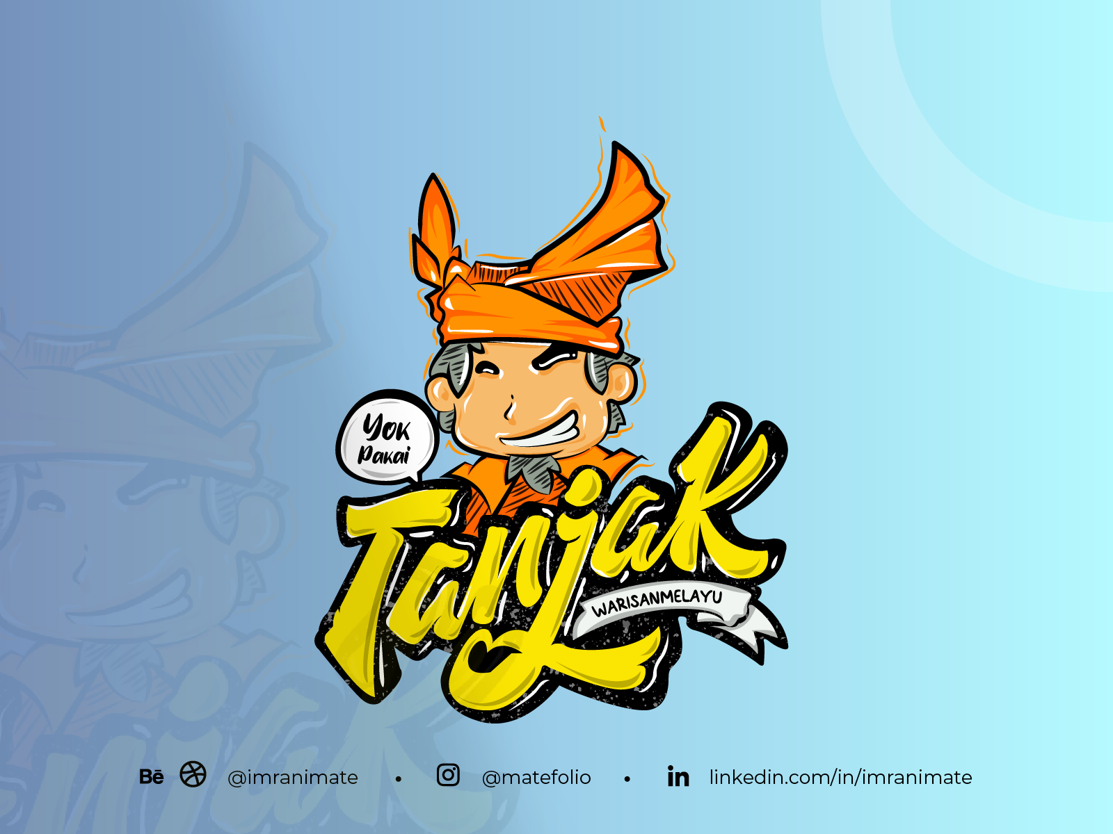 Malay Character & Lettering by Ali Imran on Dribbble