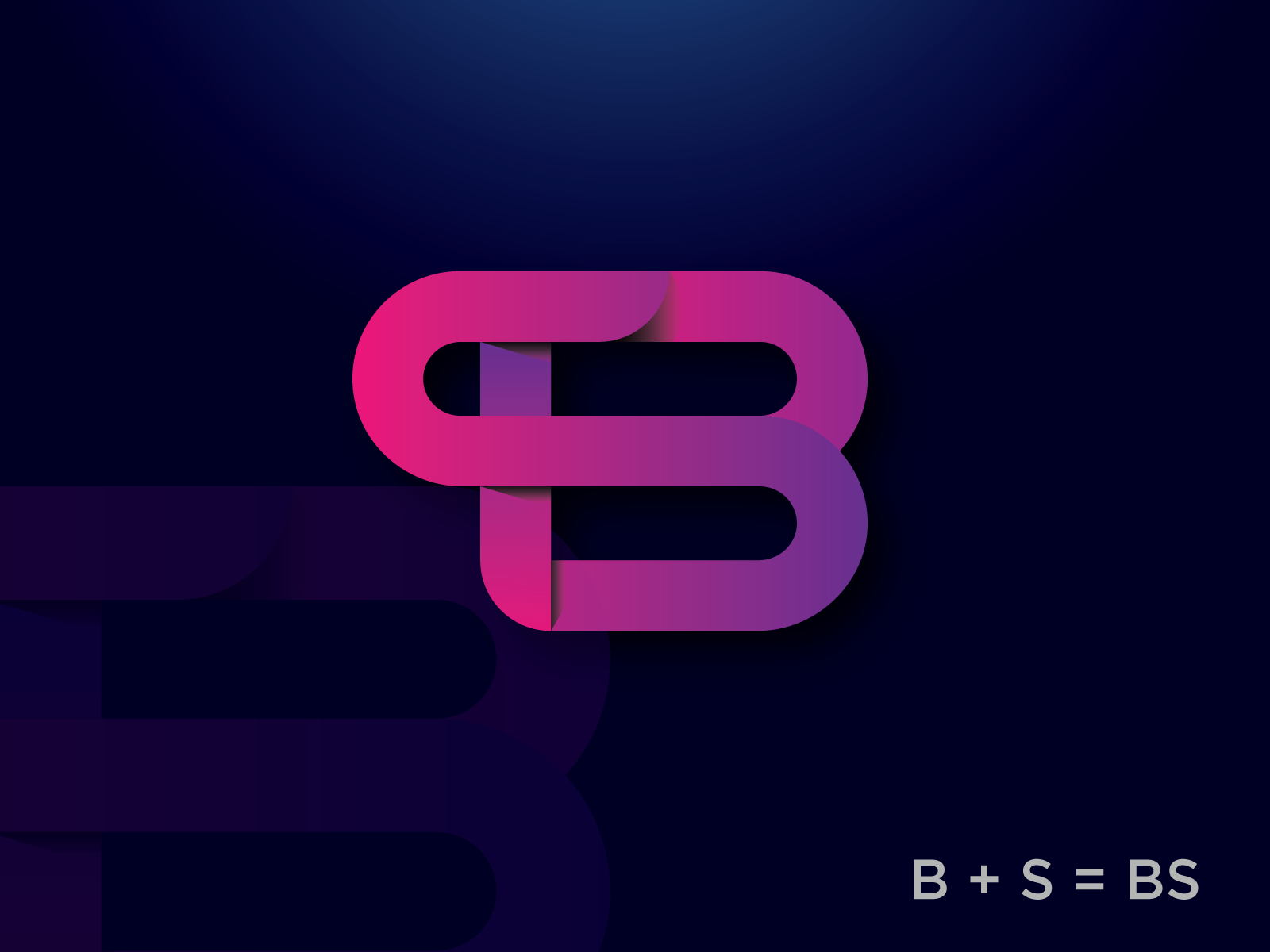 Letter BS logo by Bappi Saha on Dribbble