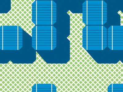 Solar panel typography by Andy Hayes on Dribbble
