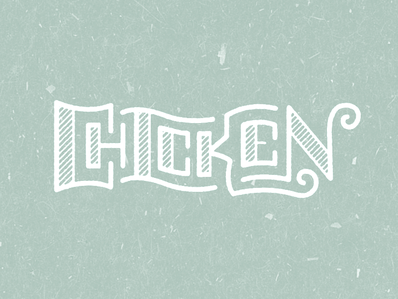 Chicken by Anthony Wartinger on Dribbble