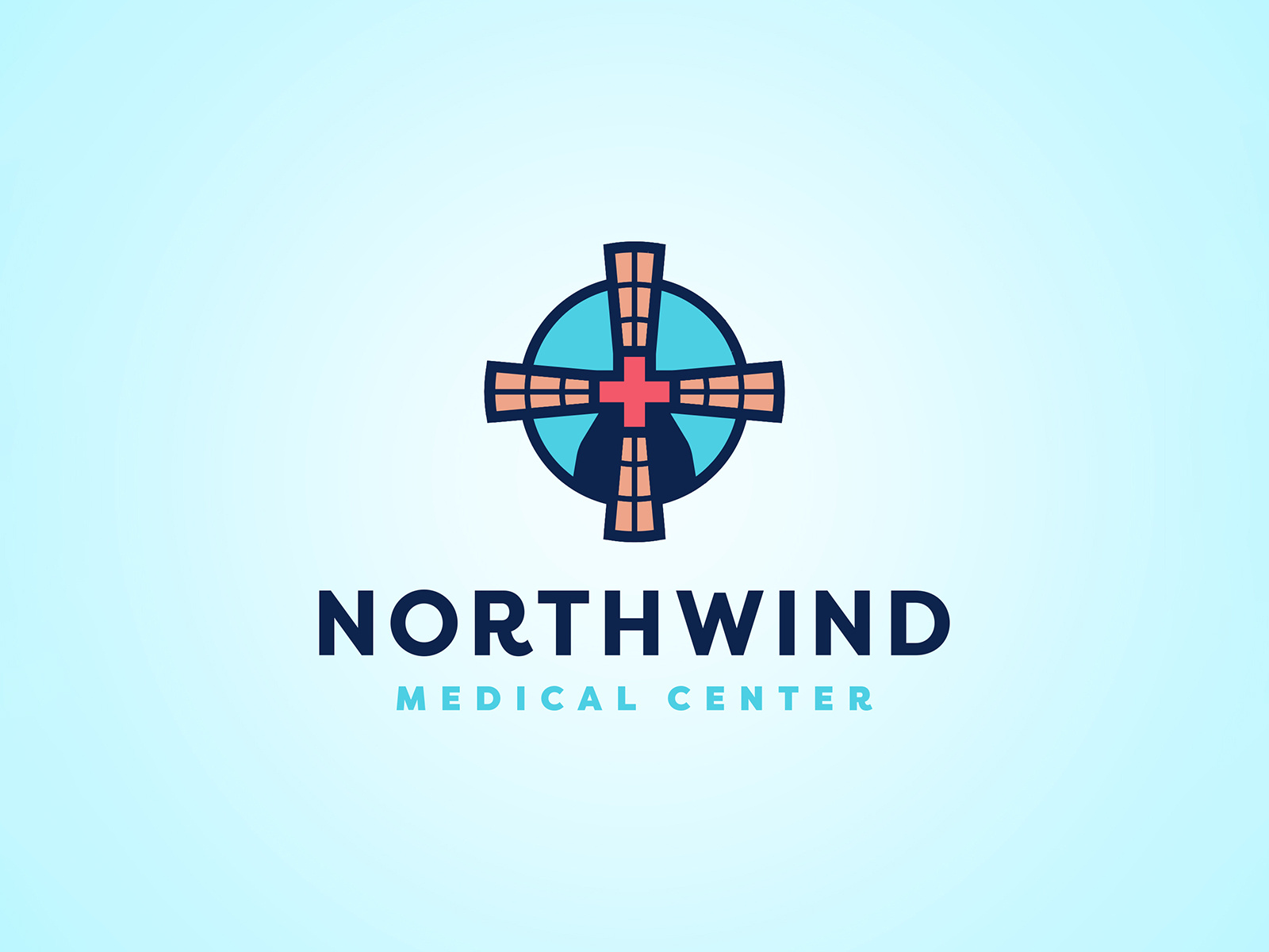 LOGO 24/30 - NorthWind Medical Center by Anthony Wartinger on Dribbble