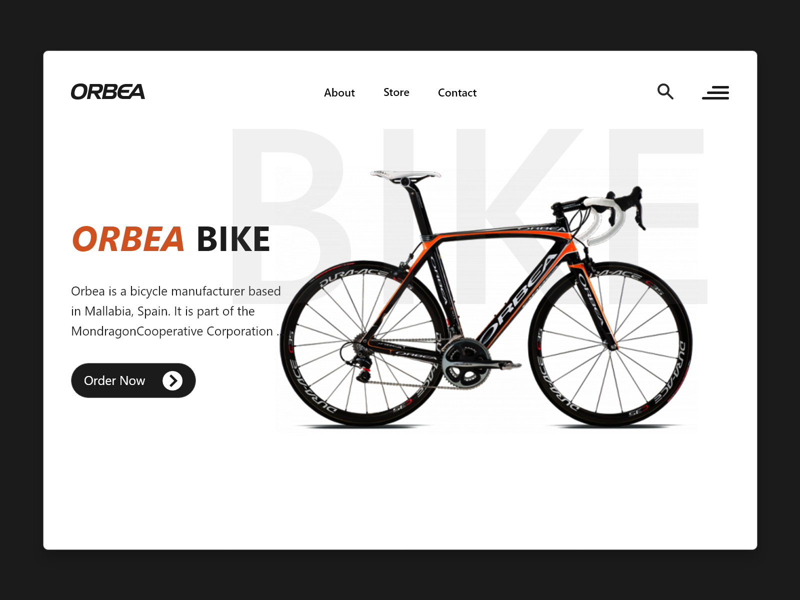 ORBEA BIKE by Rostam on Dribbble