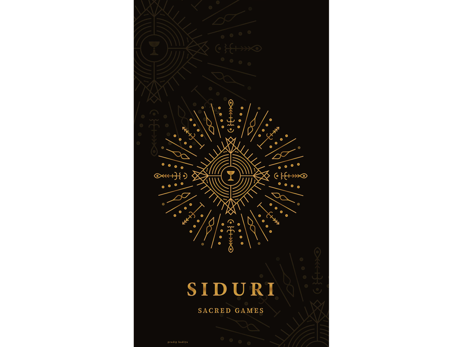 Sacred games SIDURI wallpaper by PRADIP HADIYA on Dribbble