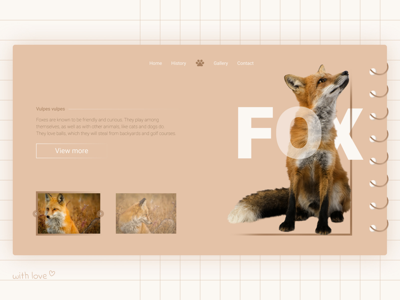 Fox by Helen Aratovskaya on Dribbble