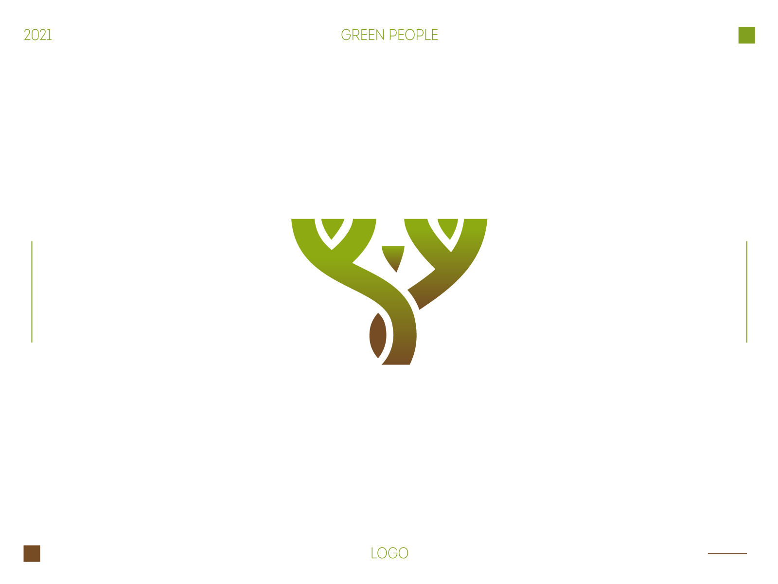 Green People Logo by Samuil Slavchev on Dribbble