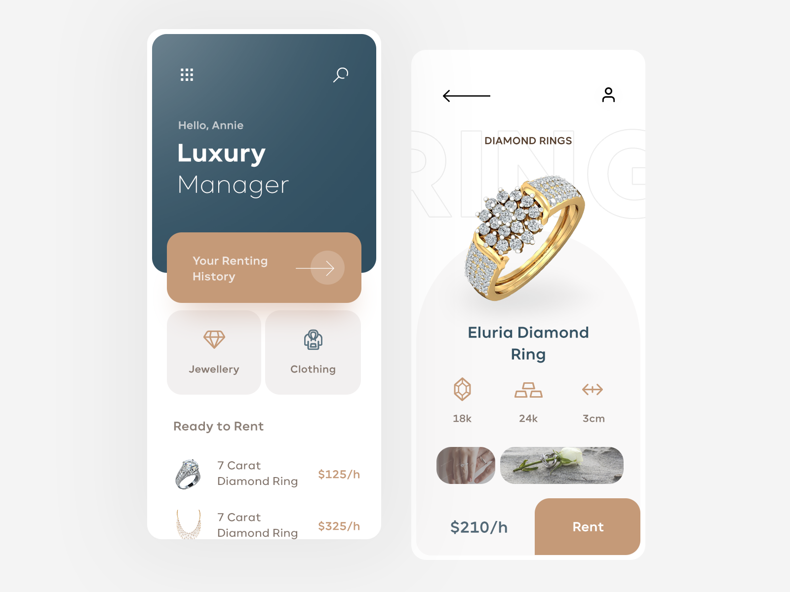 Luxury Manager Mobile App by Szymon Dziukiewicz for Lexogrine on Dribbble