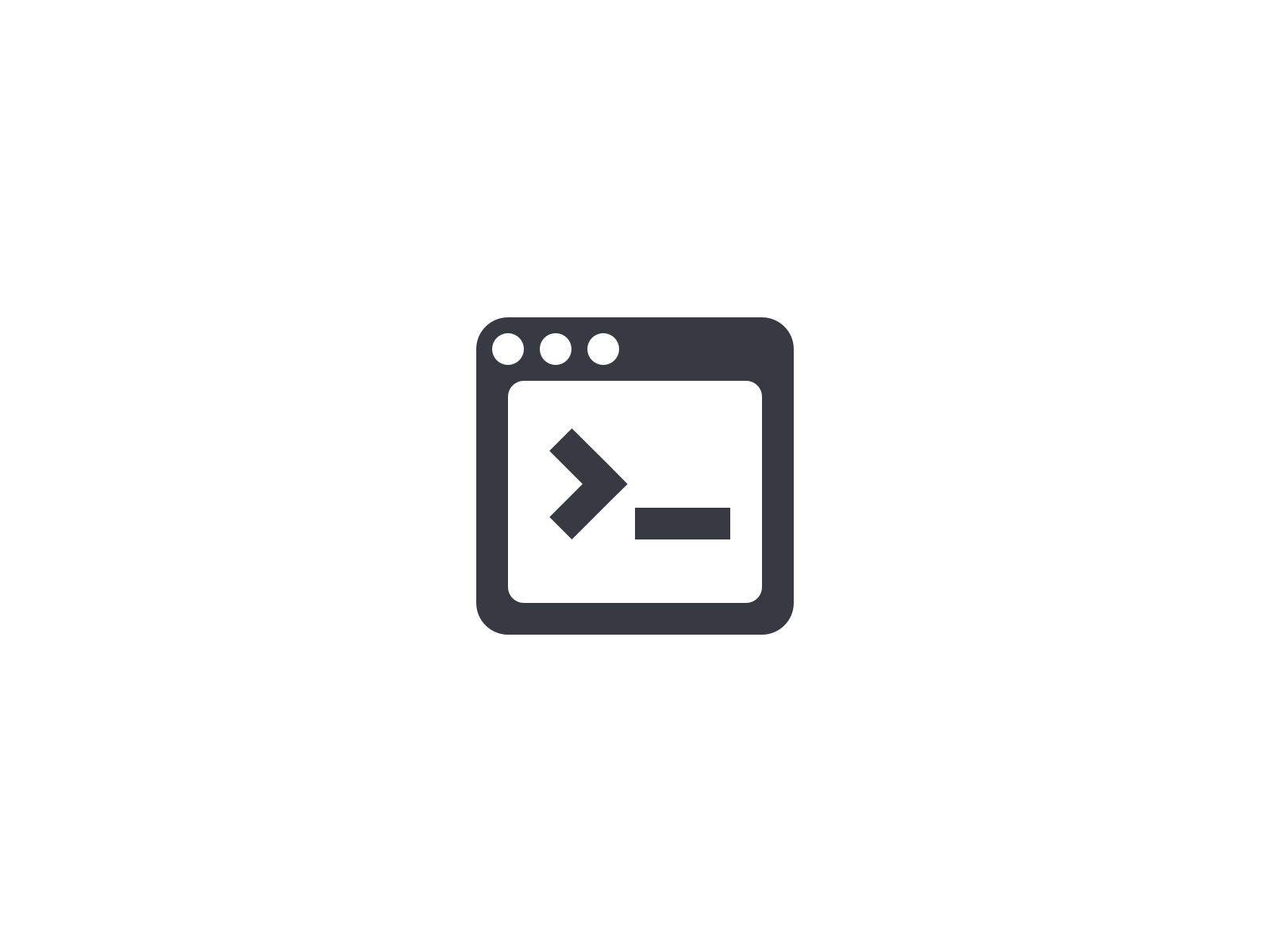 Terminal Icon Exploration by Josh Klekamp on Dribbble