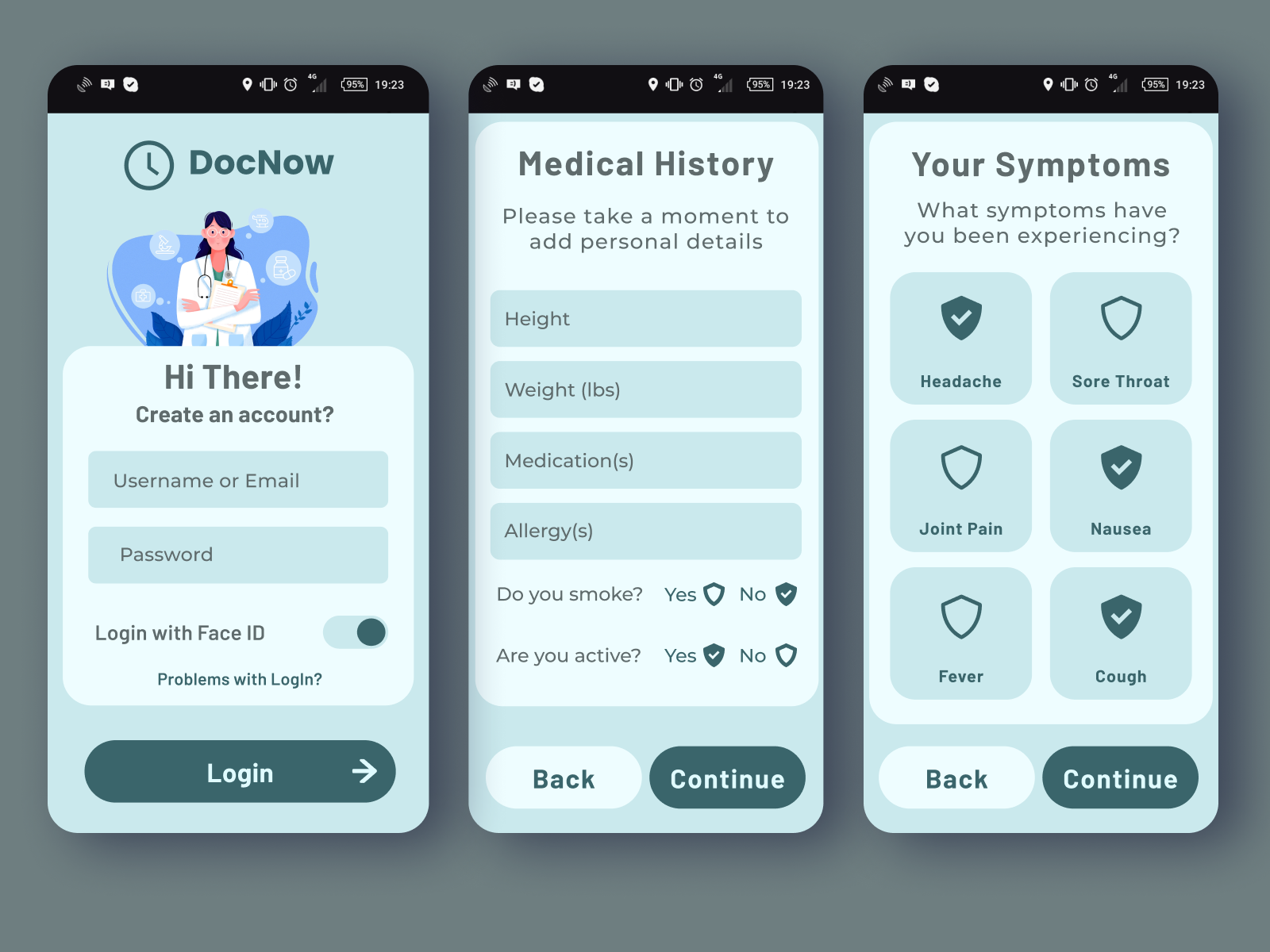 Medical Questions by Jeremy Green on Dribbble