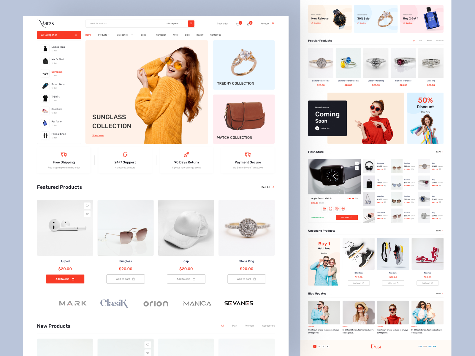 Fashion Store e-Commerce website by Asib uz zaman Nahid on Dribbble