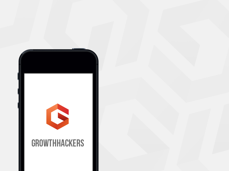Logo design for growthhackers by Csaba Házi on Dribbble