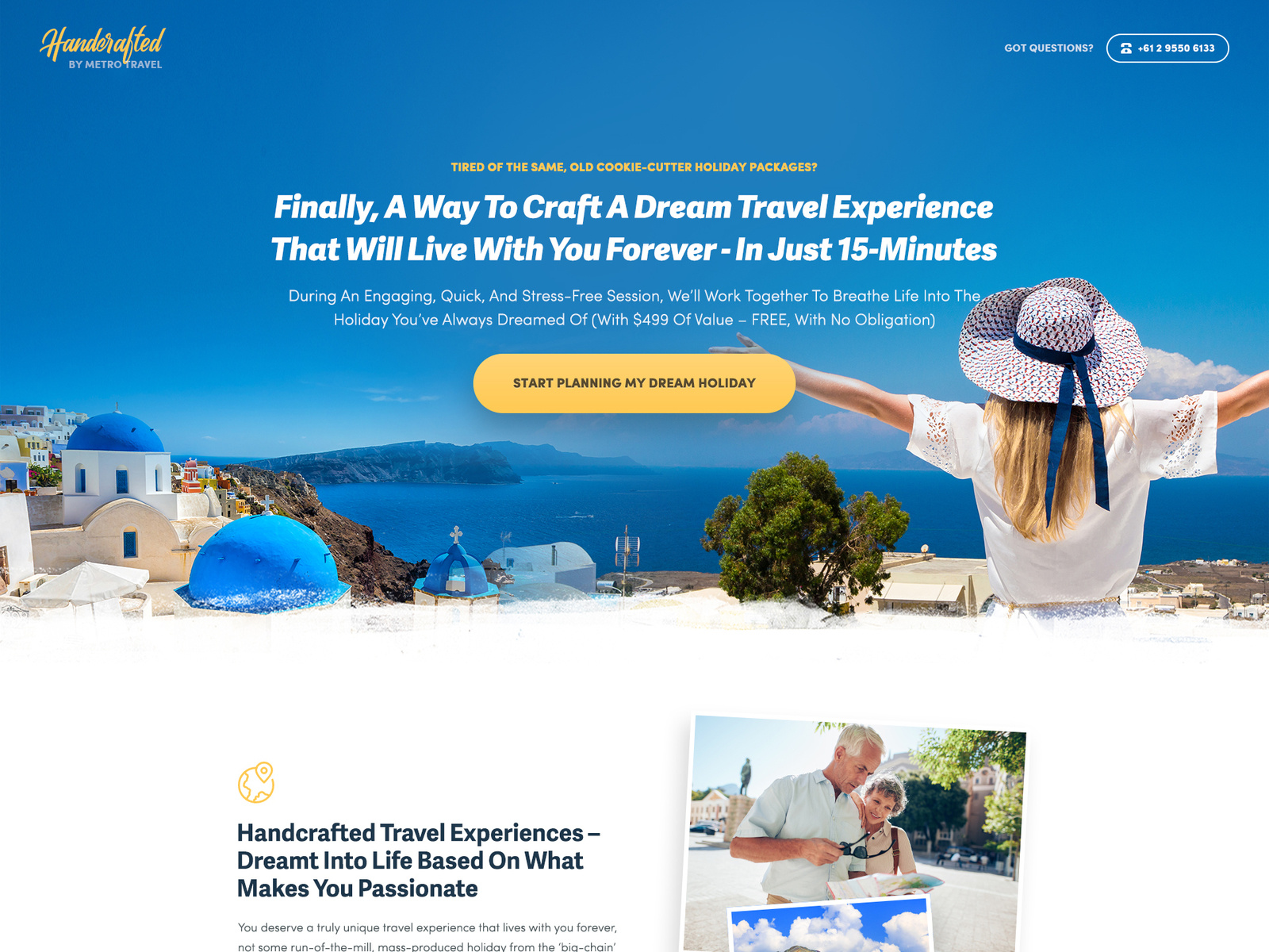 Travel Landing Page by Madalin Duca on Dribbble