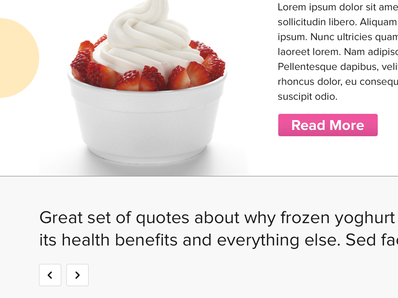 Froyo Design by Phil Stringfellow on Dribbble