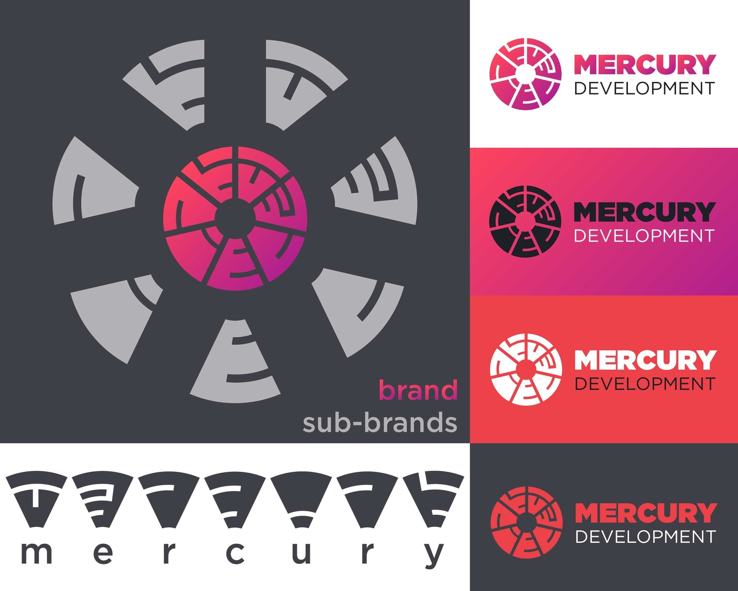 Mercury Development Logo by Angga Maulana on Dribbble