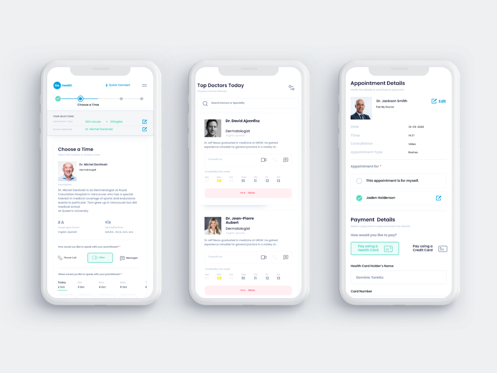 Web App Design | Tia Health, Inc by San Hazare on Dribbble