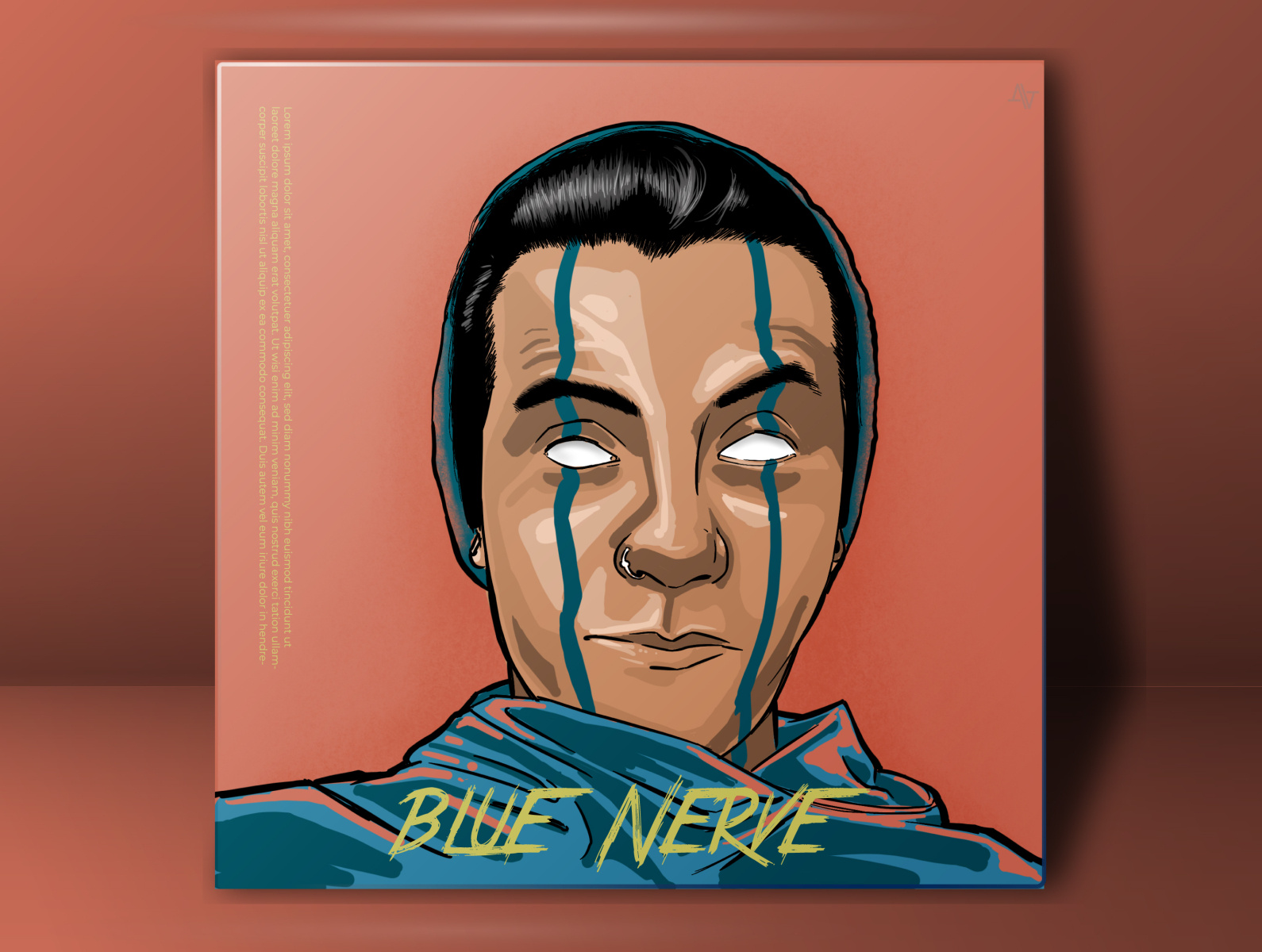 04 Blue Nerve Lean by Andy Vasquez on Dribbble
