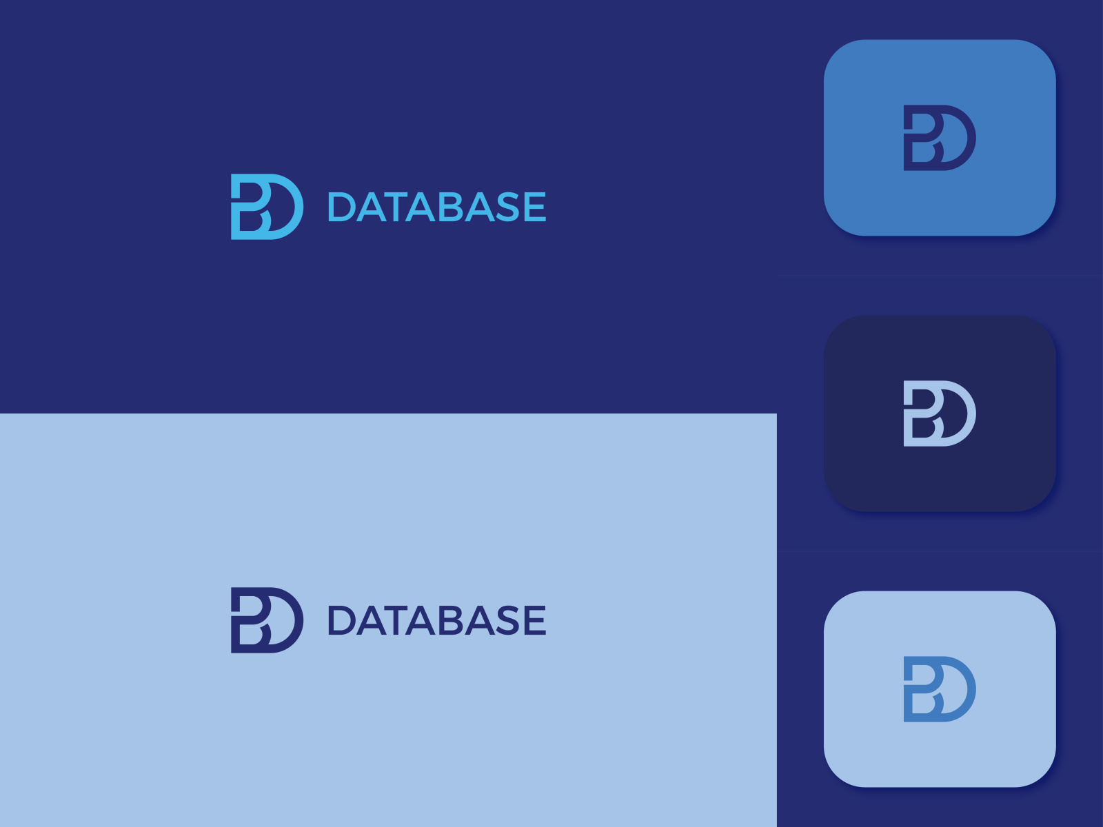 DB letter logo by Sohel Ahmed on Dribbble