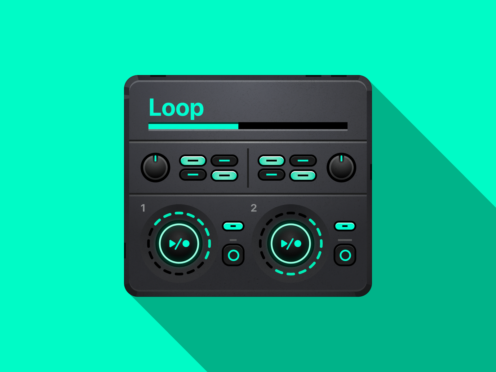 Music Band - Loop Device by Pavel Stashulan on Dribbble