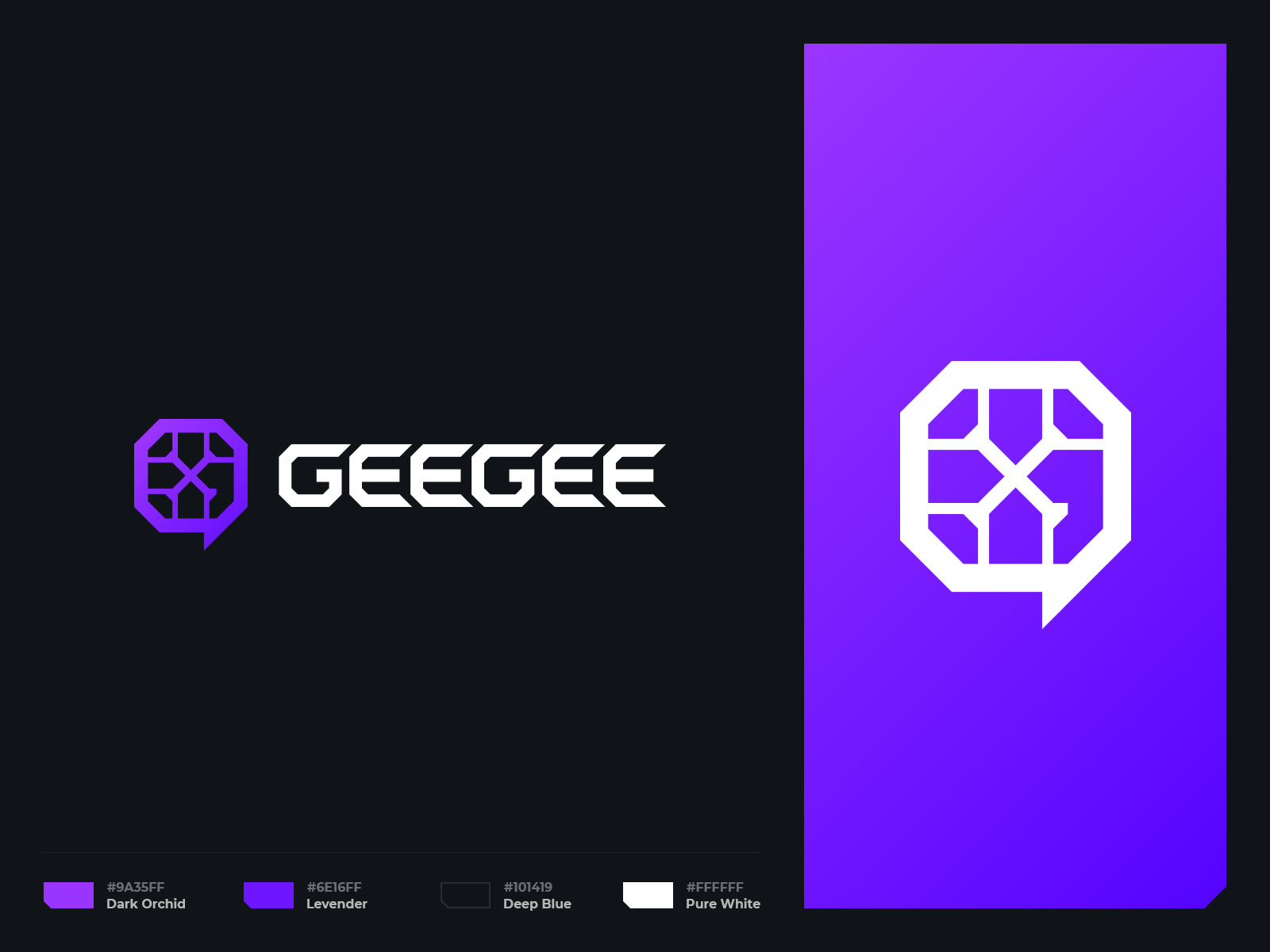 GeeGee Disruptive Gaming Technology Logo by Danijel Stamenic on Dribbble
