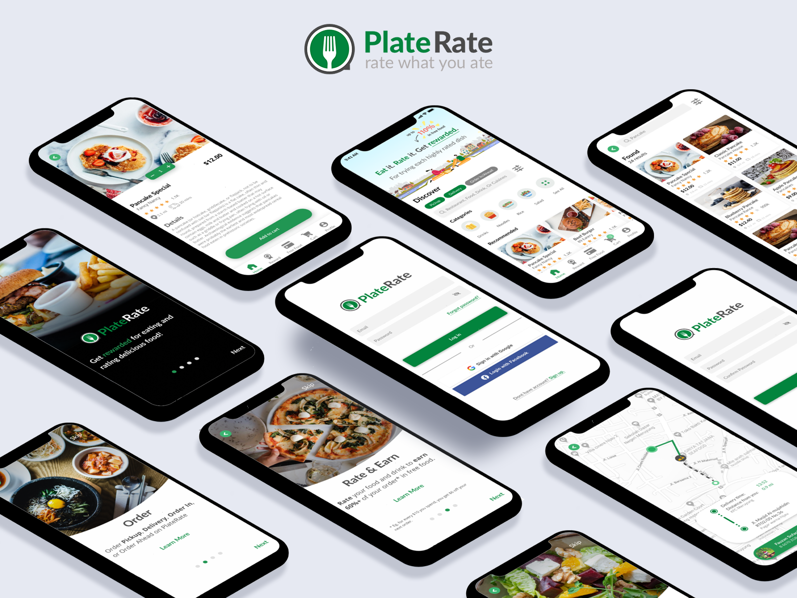 Platerate by Luqmanul Hakim on Dribbble