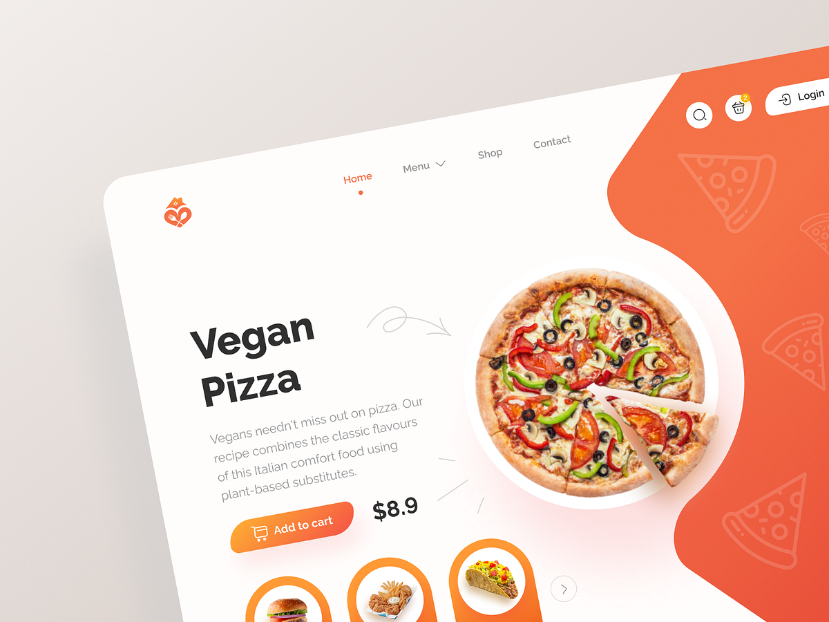Fast Food Restaurant Ordering Website by Hadi Sharifani for Duxica on ...