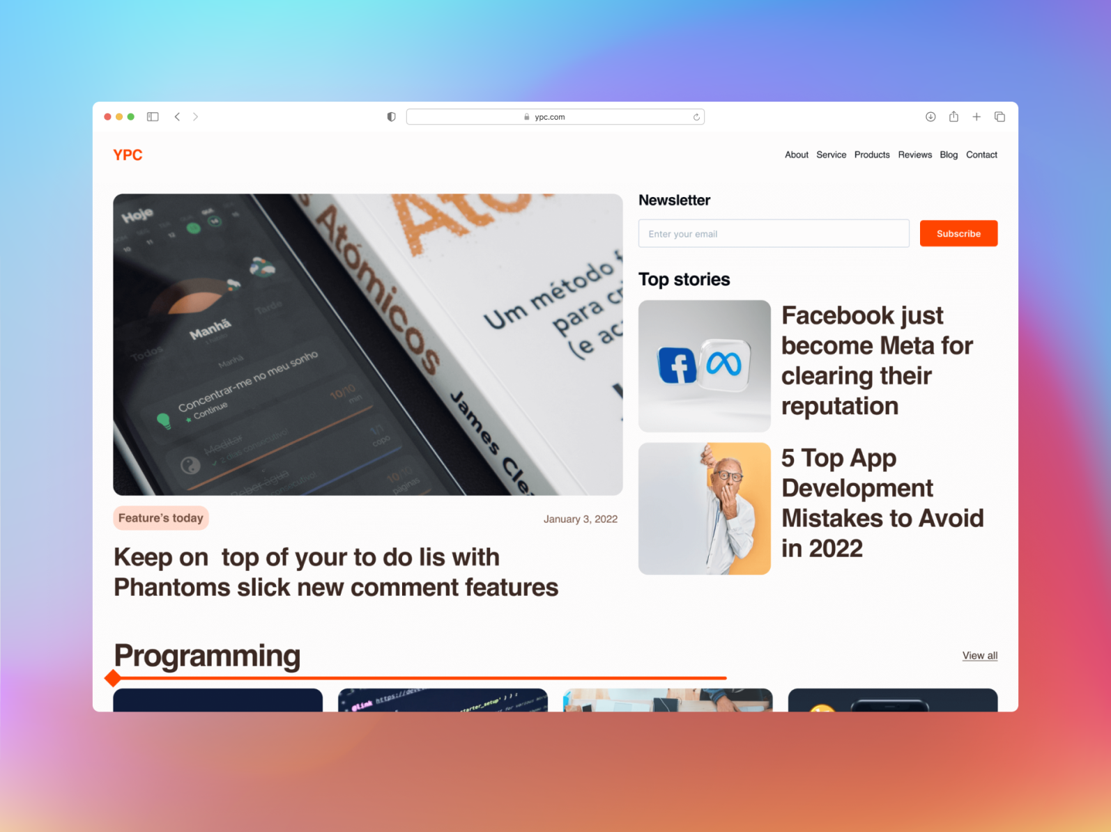 Blog - Community-Based Blog Website by K M H Mubin on Dribbble