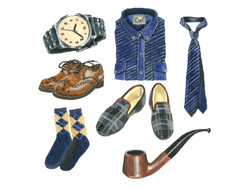 Manly Things by Samantha Marando on Dribbble