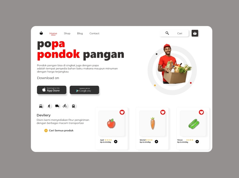 popa by Hadi Prasetyo on Dribbble
