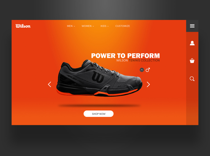 Wilson product show by Mahyar Alirezaei on Dribbble