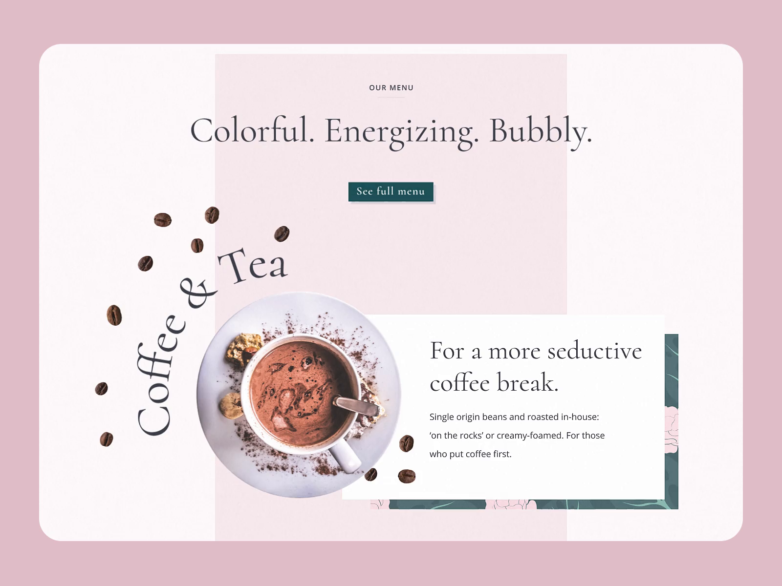 Tea Room - Page Scroll Animation by The Papestielliz on Dribbble