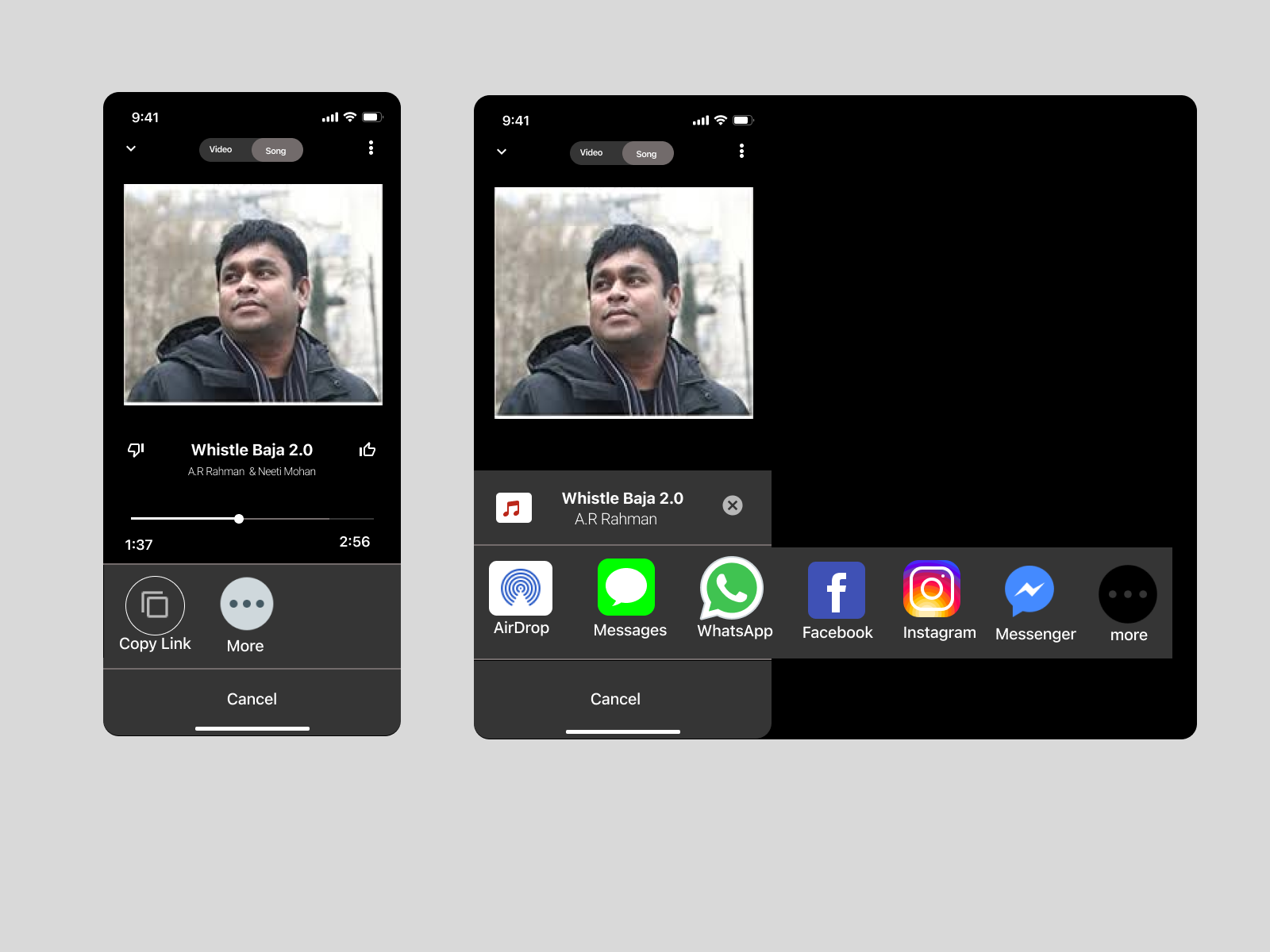Daily UI: Social Share by Garima Dagaria on Dribbble