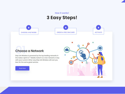 steps by Designer Chetna on Dribbble