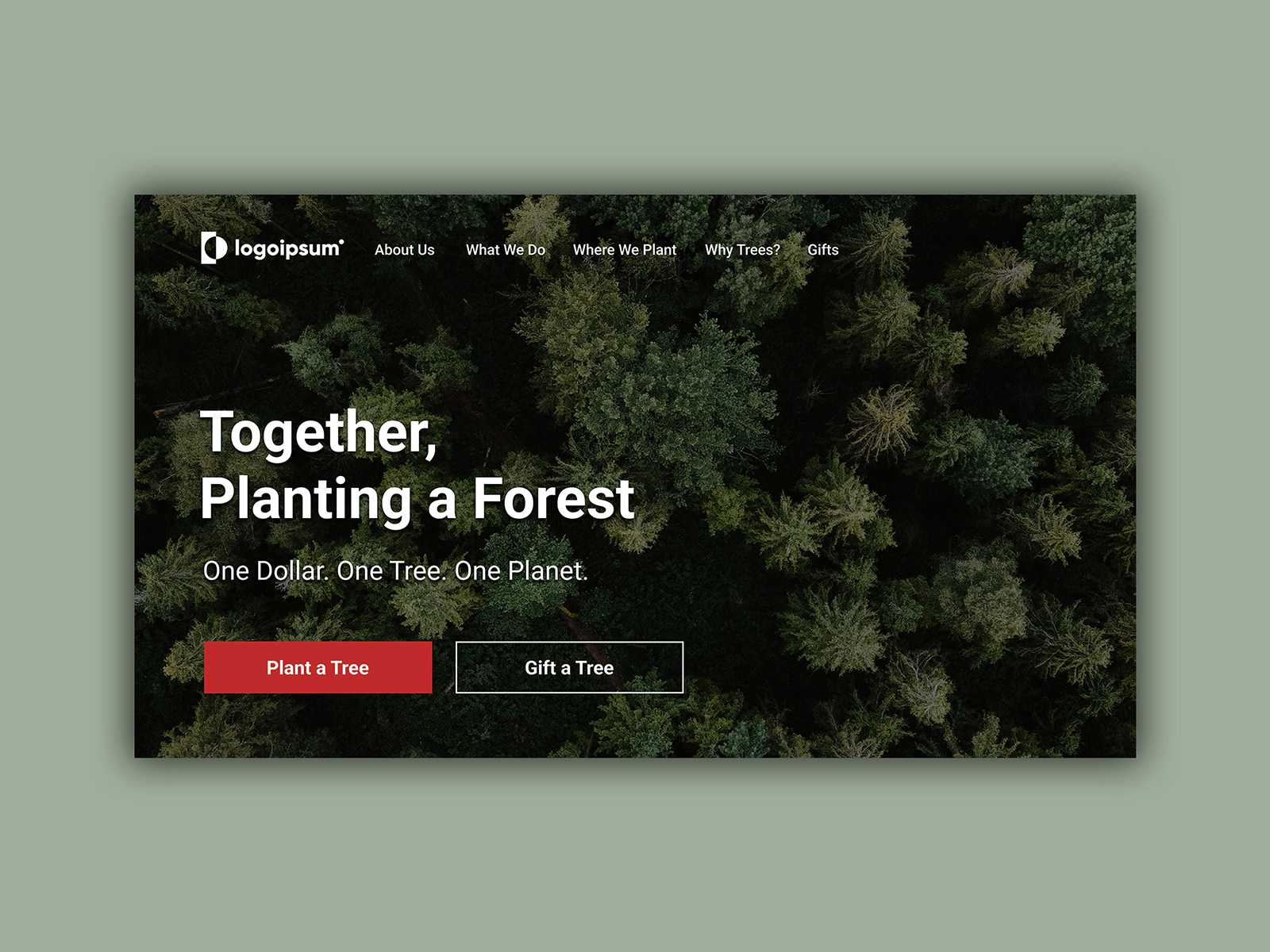 Daily UI Challenge - Day #003 (Landing Page) by Tali'eh Kazemi on Dribbble