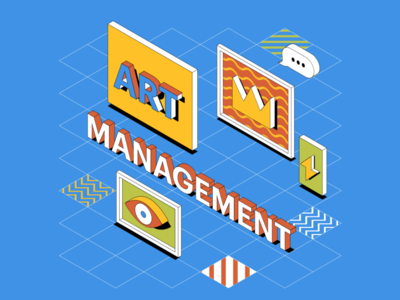 Art Management by Daria on Dribbble