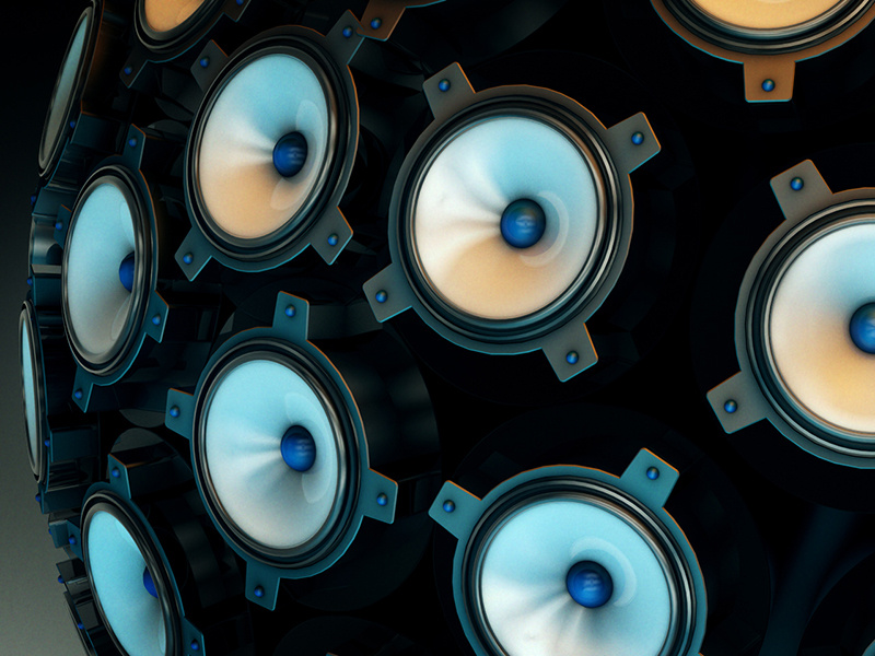 Speaker Ball 2 by Paul Zadie on Dribbble