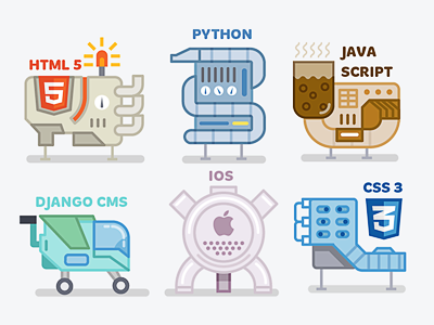 Technology by Marcin Czaja on Dribbble