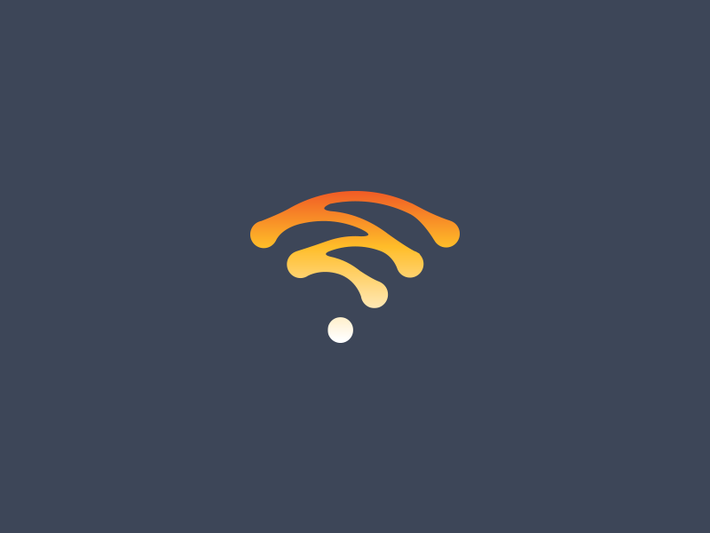Wi-fi logo by Marcin Czaja on Dribbble
