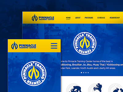 Pinnacle Training Center by CLARUS on Dribbble