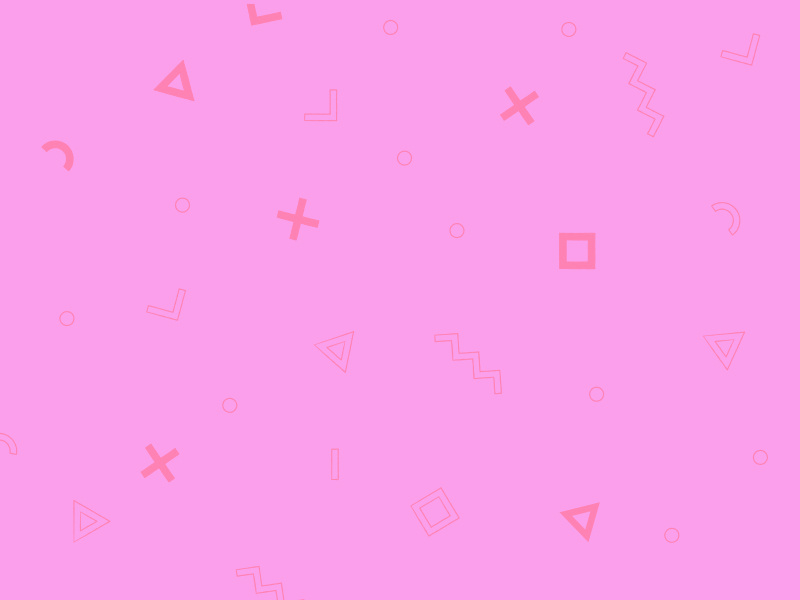 Pink Geometric Pattern by Maddie Nieman on Dribbble