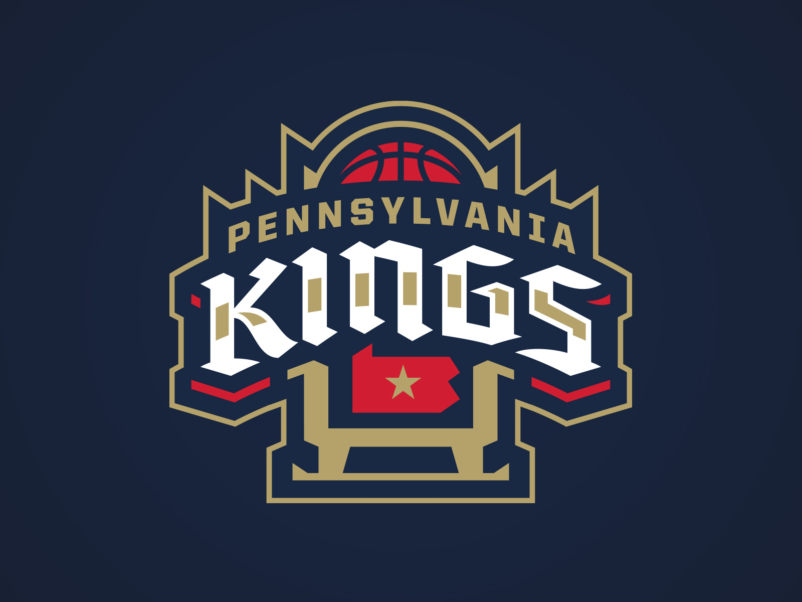 Pennsylvania Kings by Zilligen Design Studio on Dribbble