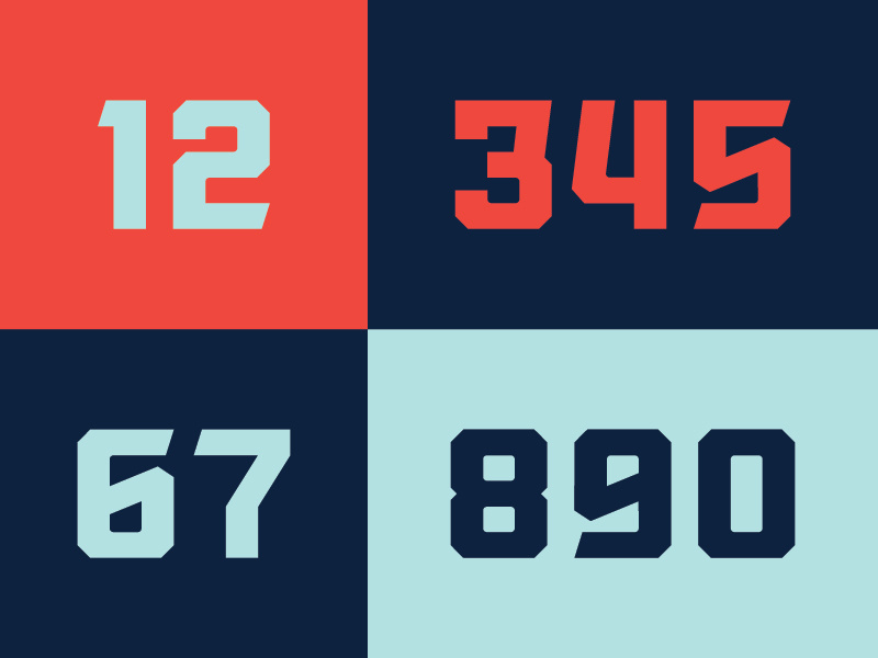 Digits by Zilligen Design Studio on Dribbble