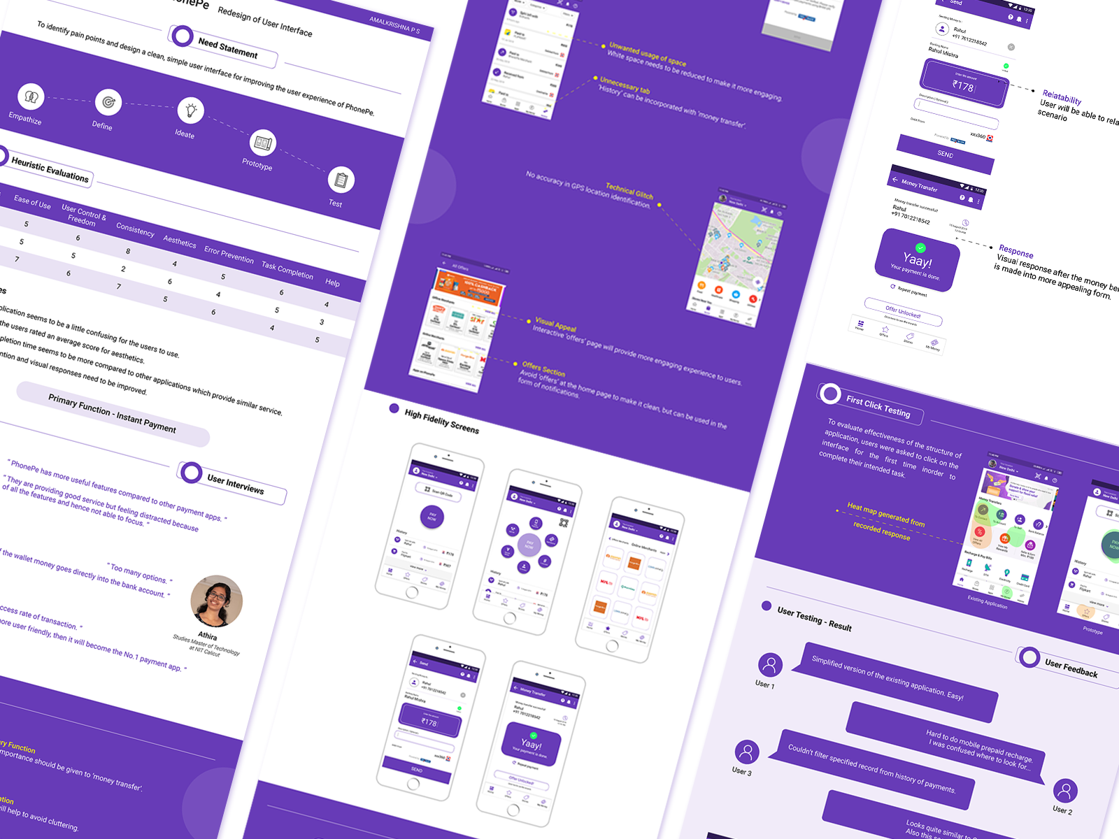 PhonePe Redesign by Amalkrishna P S on Dribbble