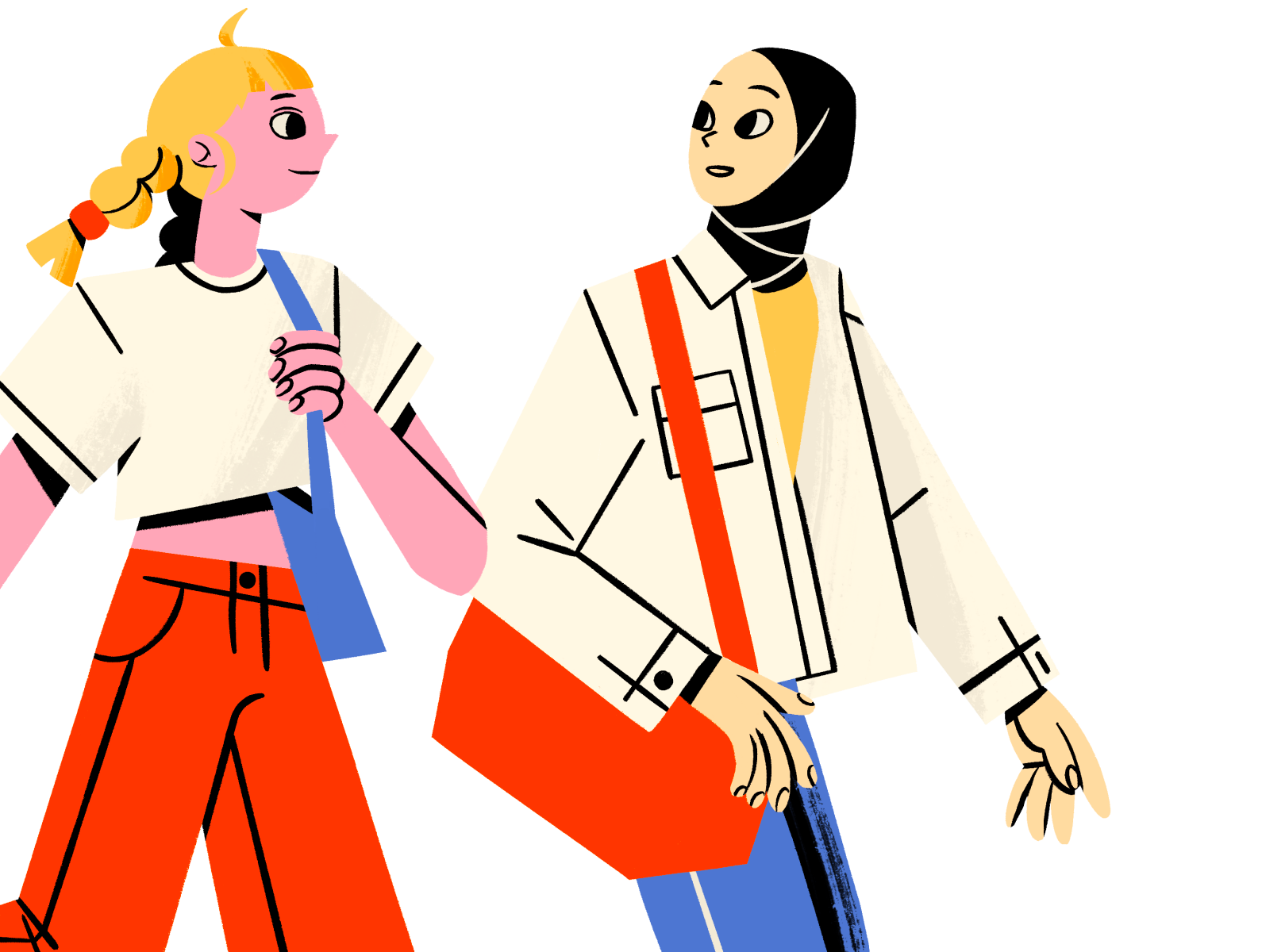 Girls by Julia K on Dribbble