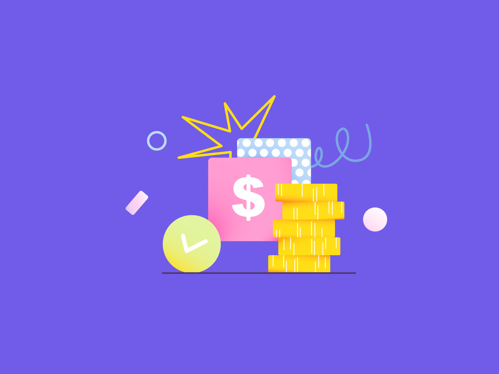 Money transfer by Julia K on Dribbble