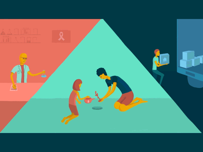 Social Impact Scene by Felippe Silveira for MOWE on Dribbble