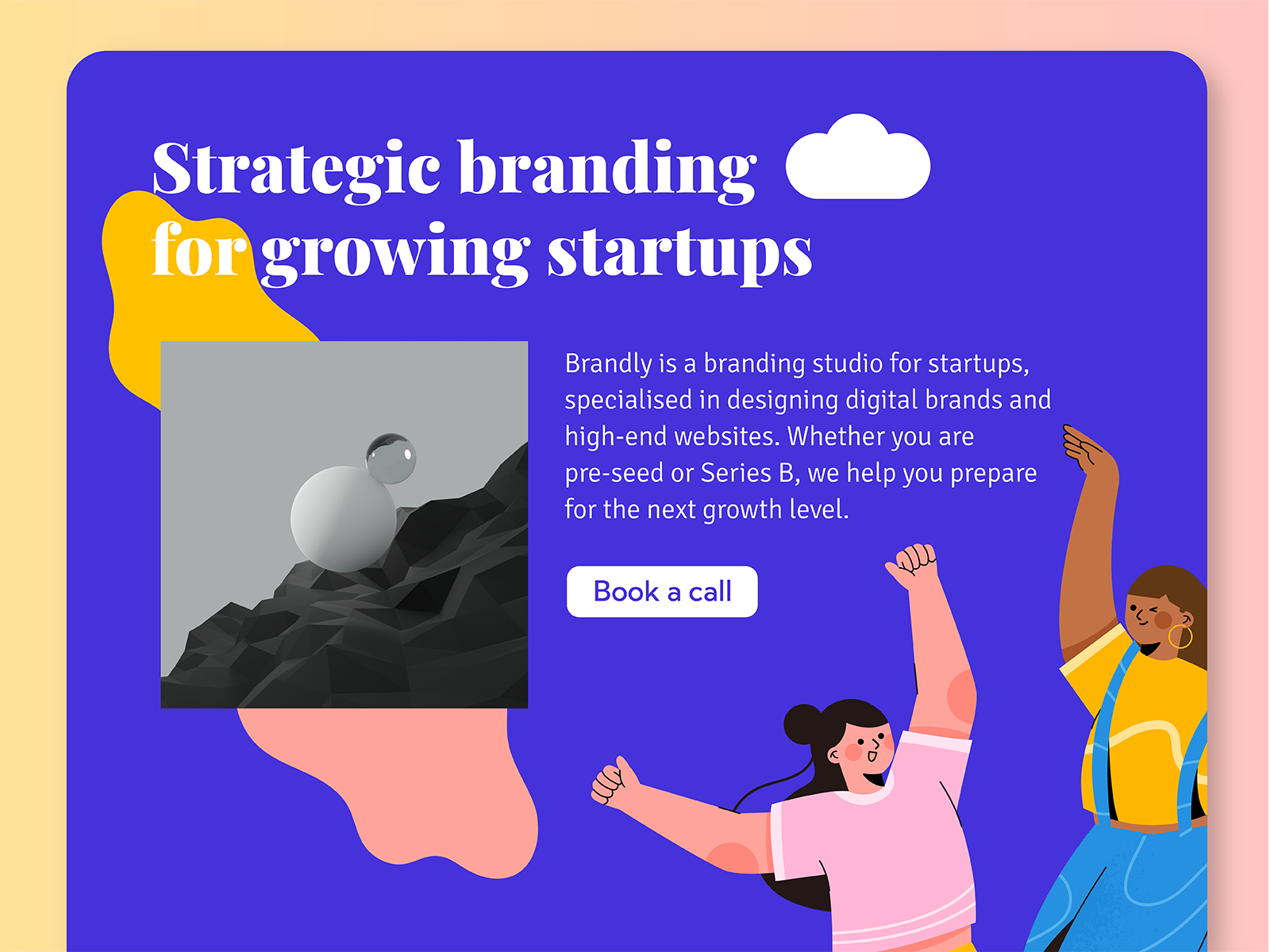 Visual Style for Landing Page by Annie Rupova for Brandly - Brand ...