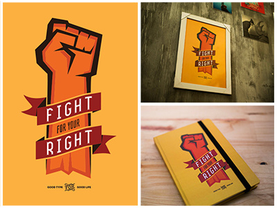 Fight For Your Right by SY LE QUOC on Dribbble