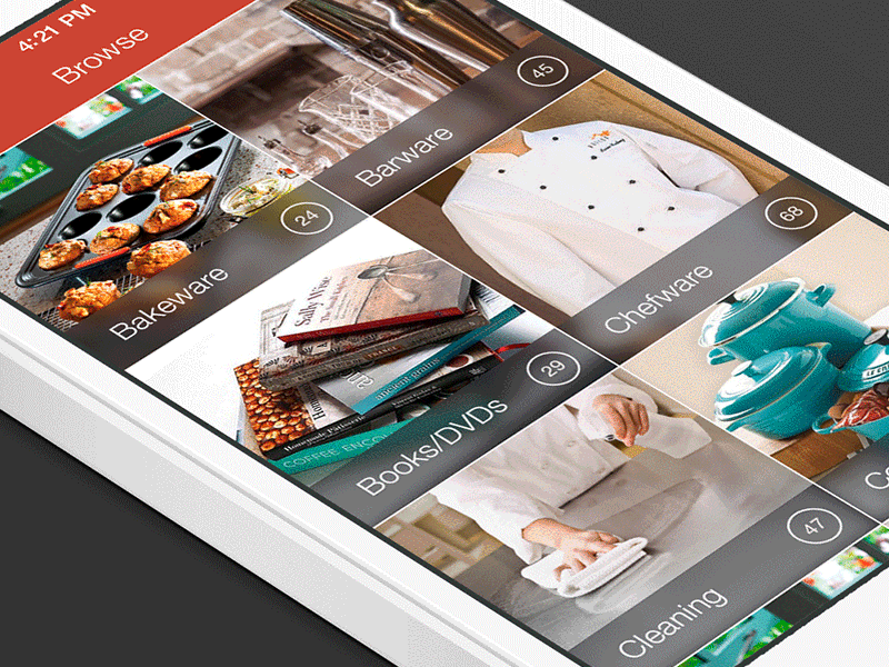Animated Ios7 Side Menu By Zane David On Dribbble 
