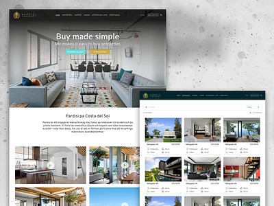 Pardisi Website by Sam Checa on Dribbble