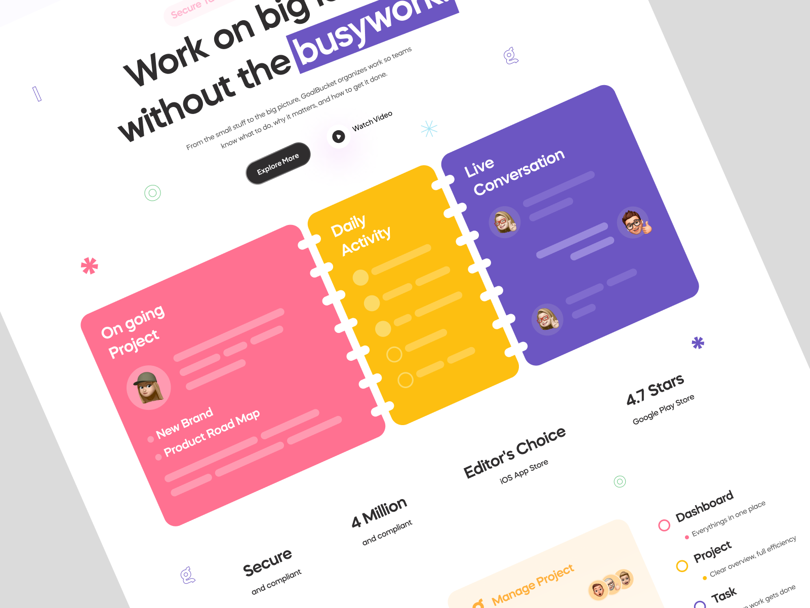 GoalBuilder - Task Management Website by Irfanaffian for One Week ...