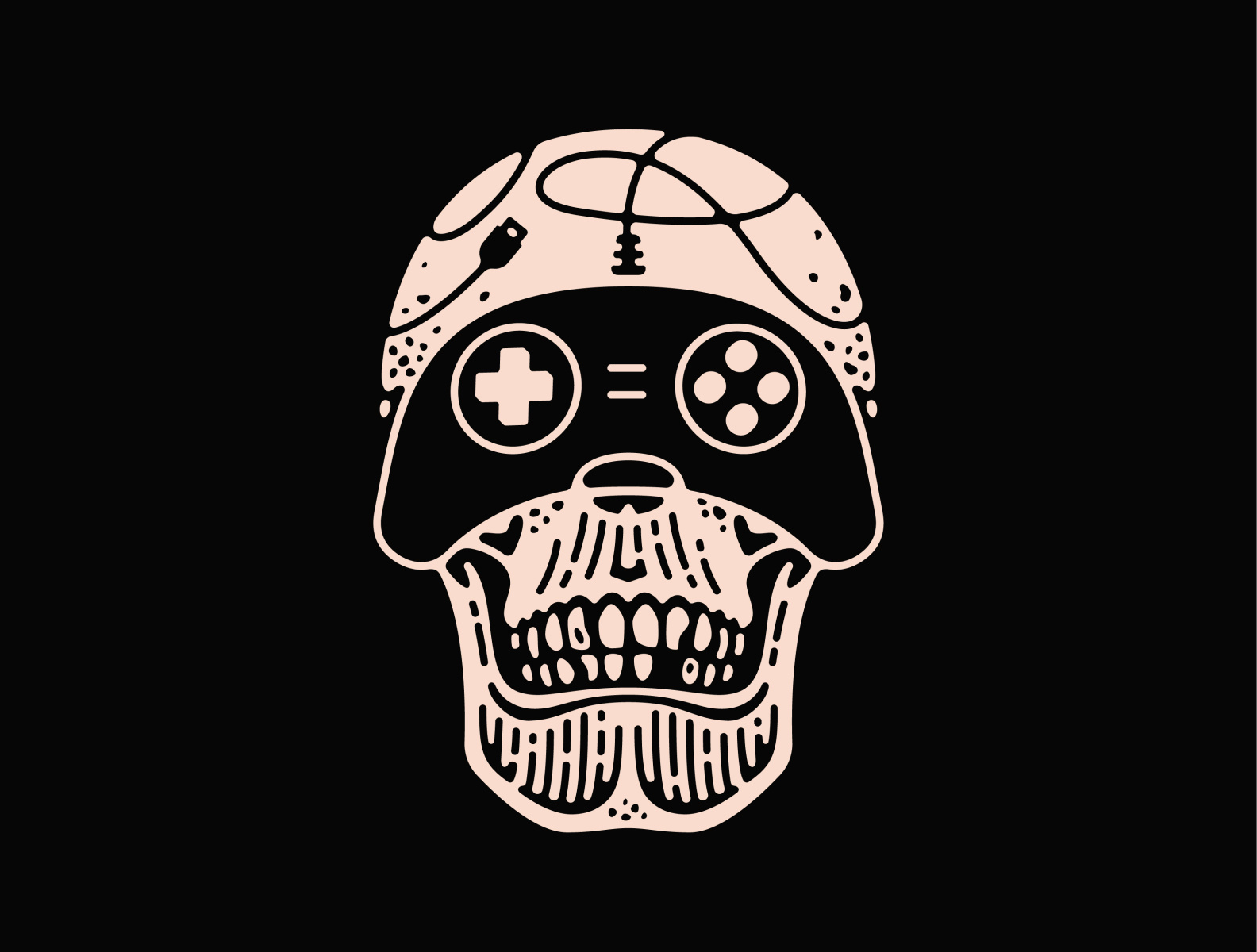 Gamer Skull by Chris Garvey on Dribbble